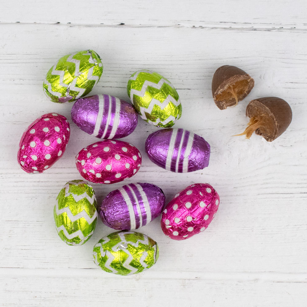 Chocolate Bunny Bites with Fudge Filling - Whcandy.com