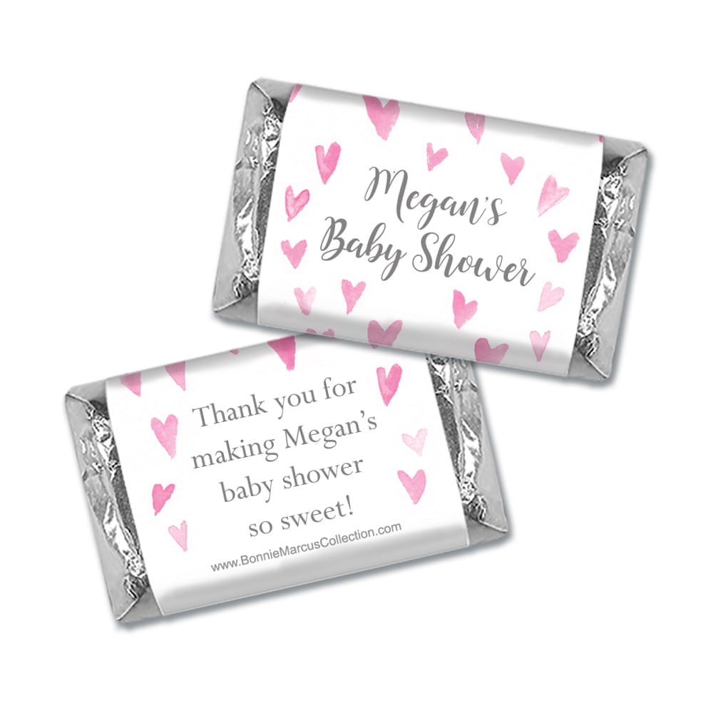 Personalized Bonnie Marcus Baby Shower Mini Wrappers - Whcandy.com