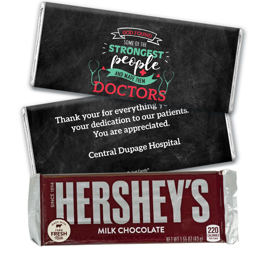 Personalized Doctor Appreciation Strongest People Chocolate Bars ... Personalized Doctor Appreciation Strongest People Chocolate Bars ...