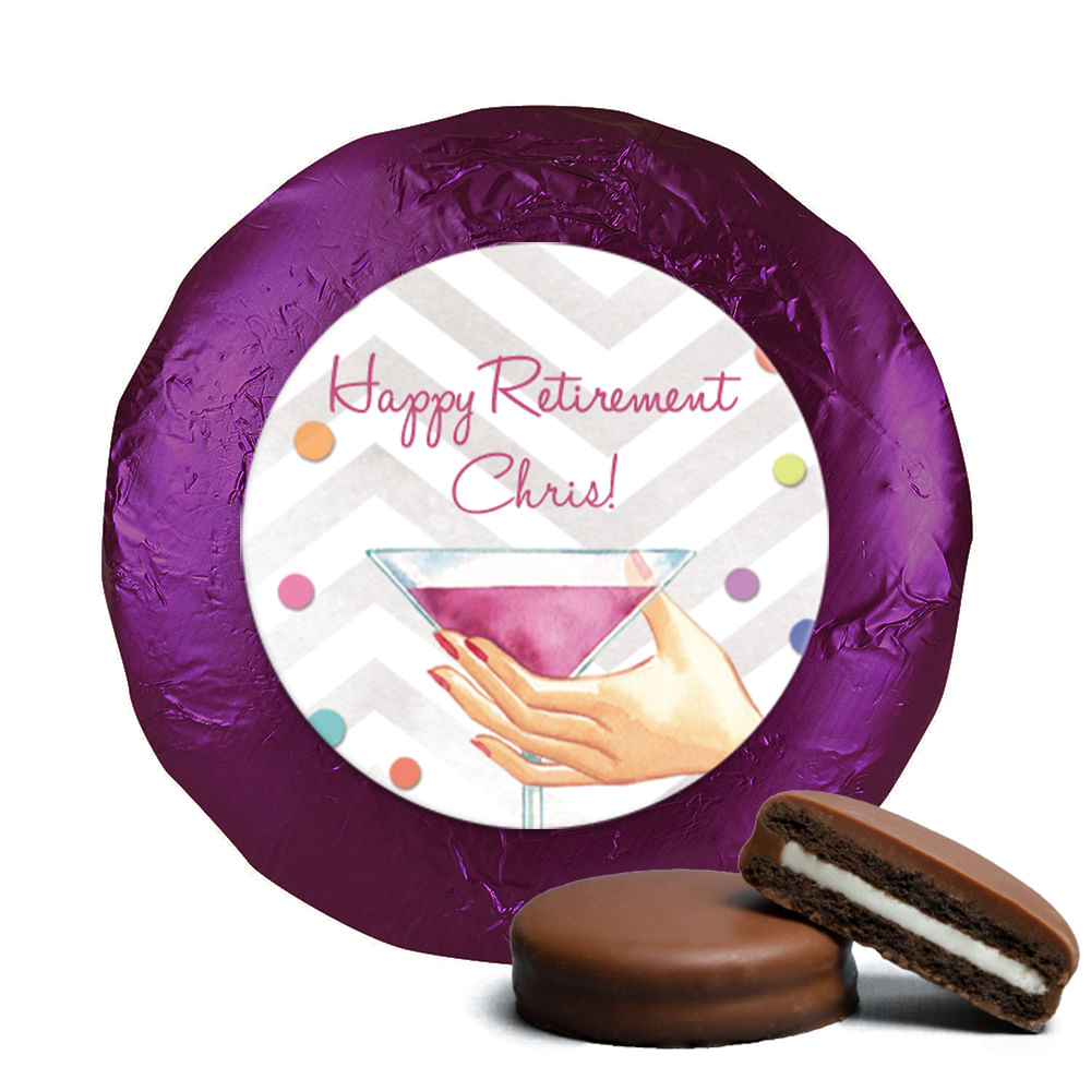 Here's to You Retirement Milk Chocolate Covered Oreo Cookies Assembled ...