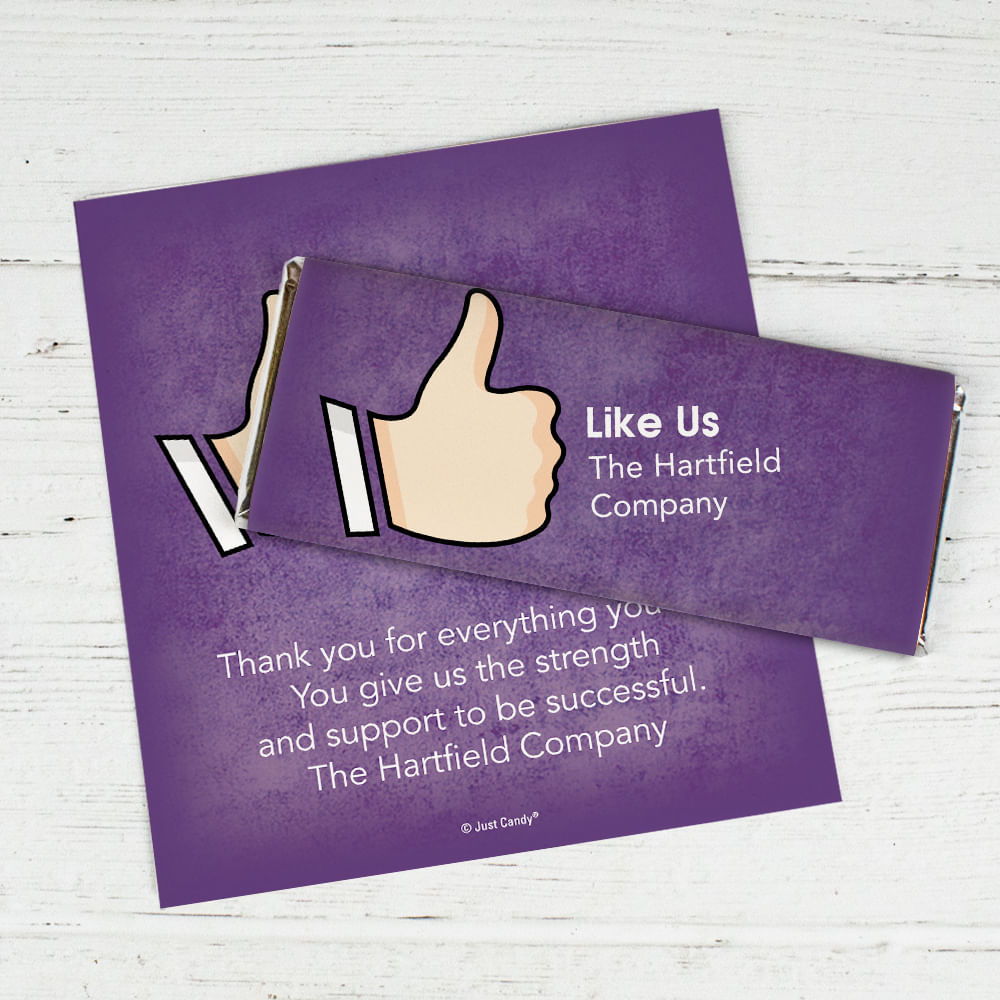 Business Promotional Personalized Chocolate Bar Wrappers - Whcandy.com