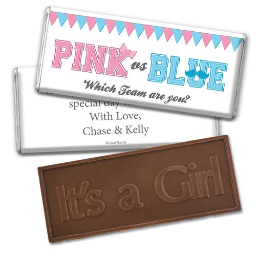 Gender Reveal Embossed Bars