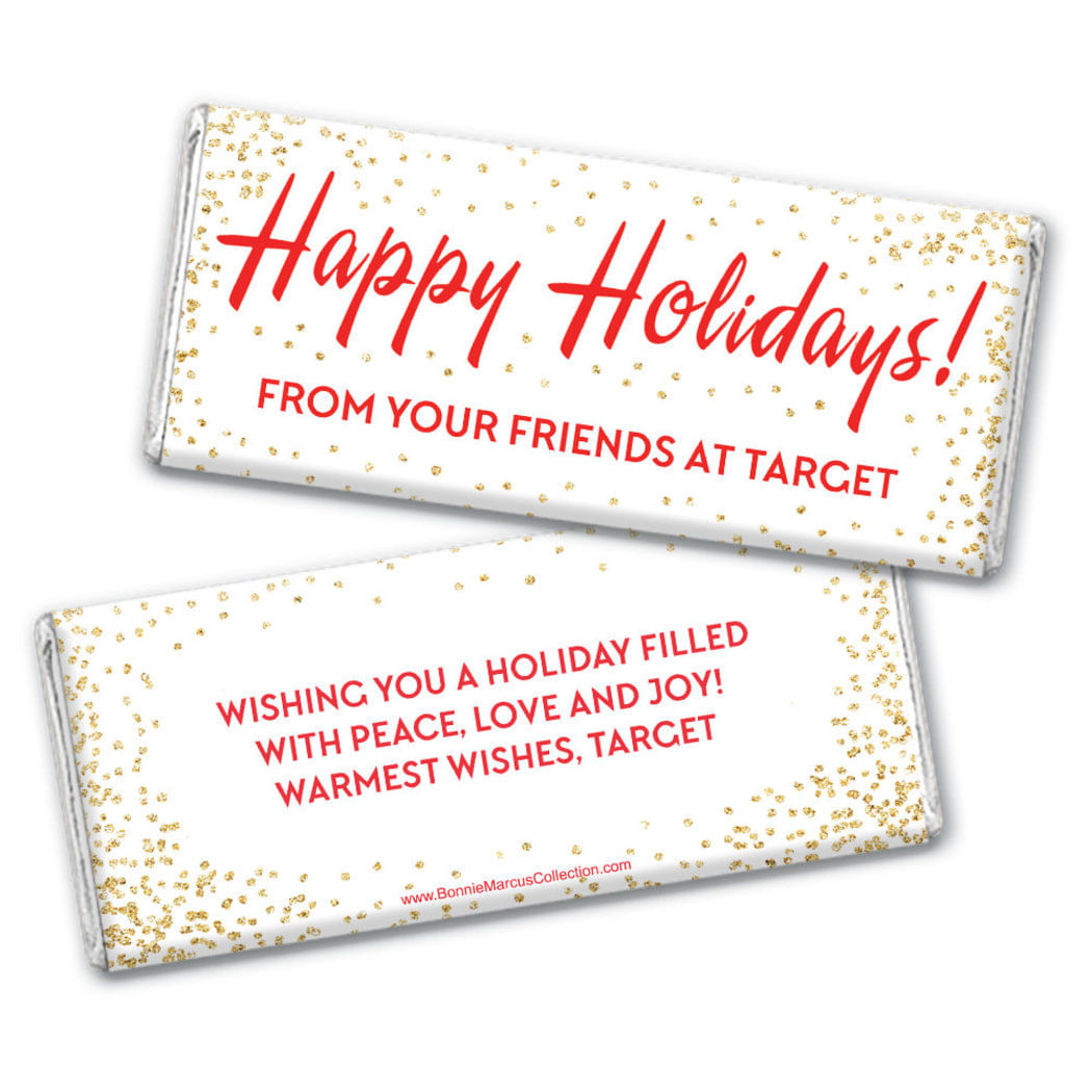 Personalized Bonnie Marcus Joyous Spirit Christmas Hershey's Milk ...