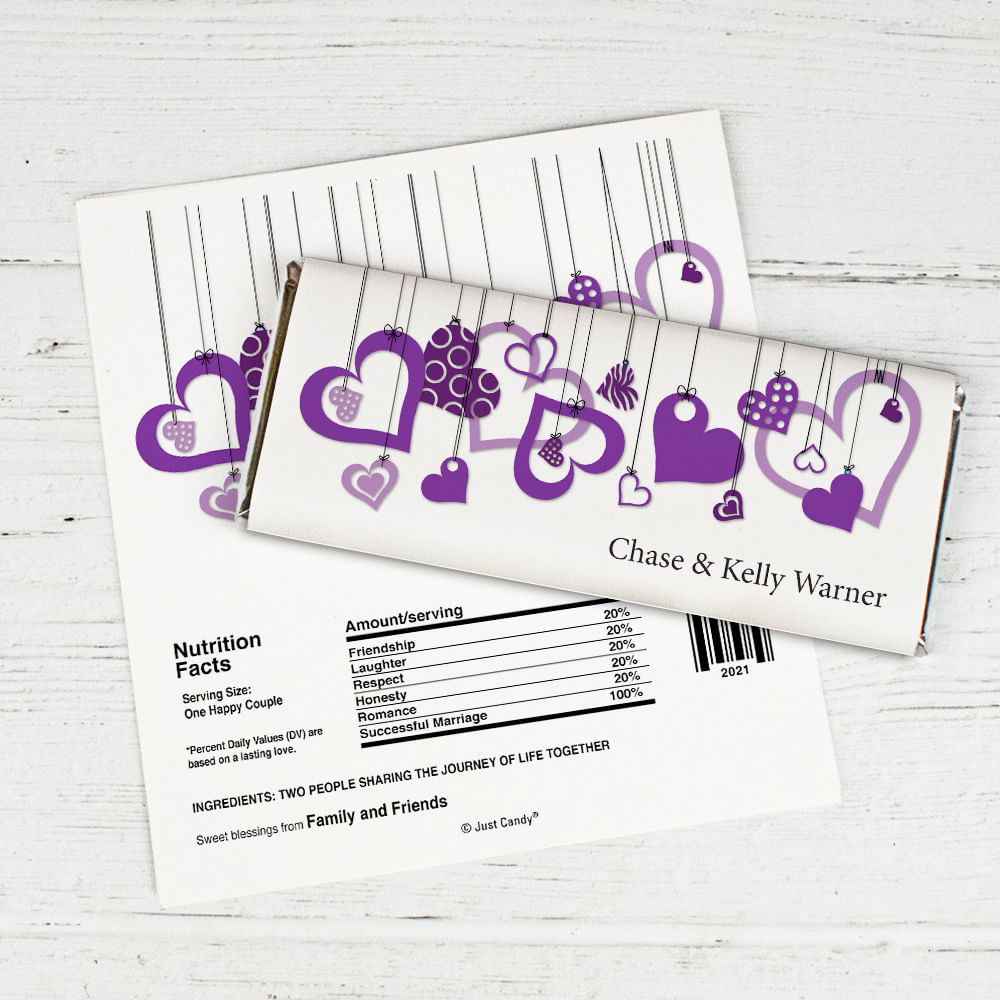 Perfectly Balanced Personalized Chocolate Bar Wrappers - Whcandy.com