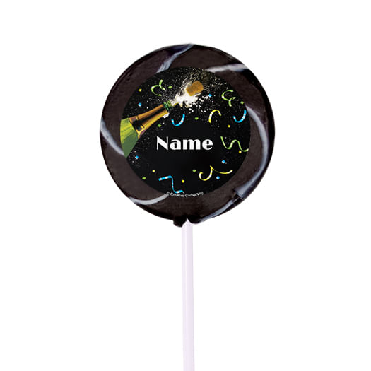 Sparkle Birthday Milestone Personalized 2" Lollipops (24 Pack) WH Candy ...