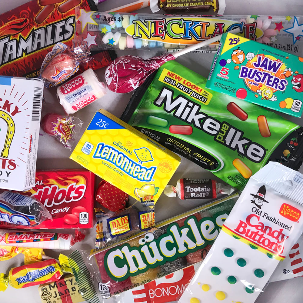 Nostalgic Candy Personalized Retro Birthday Gift Box Personalized Candy Wrappers Custom Candy Personalized Chocolate Bars
