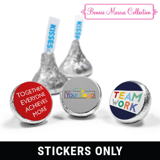 Personalized Teamwork Acrostic 3/4" Sticker (108 Stickers) - Whcandy.com