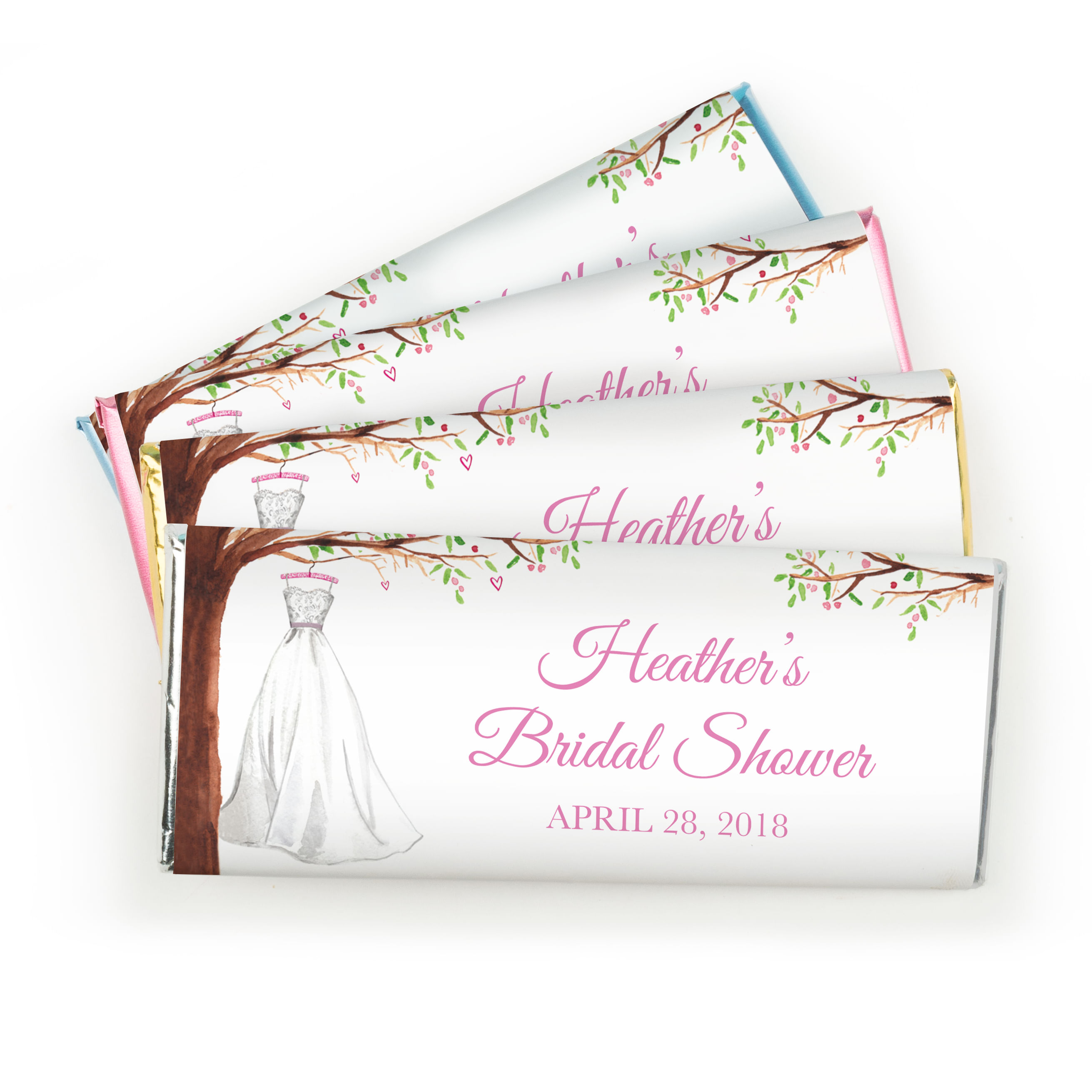 Personalized Bonnie Marcus Chocolate Bar Wrapper - Wonderful Wedding ...