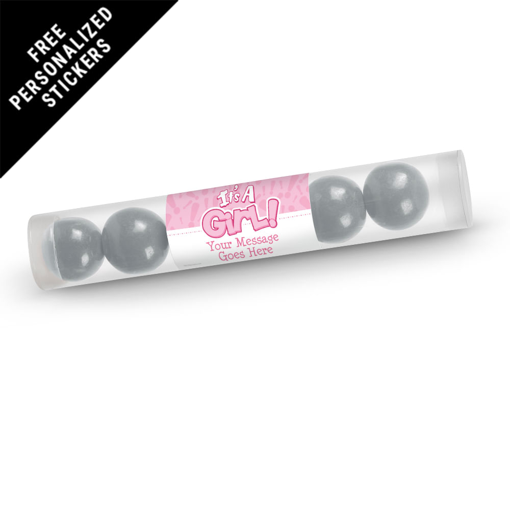 Personalized Candy Tubes 12 Pack WH Candy - Whcandy.com